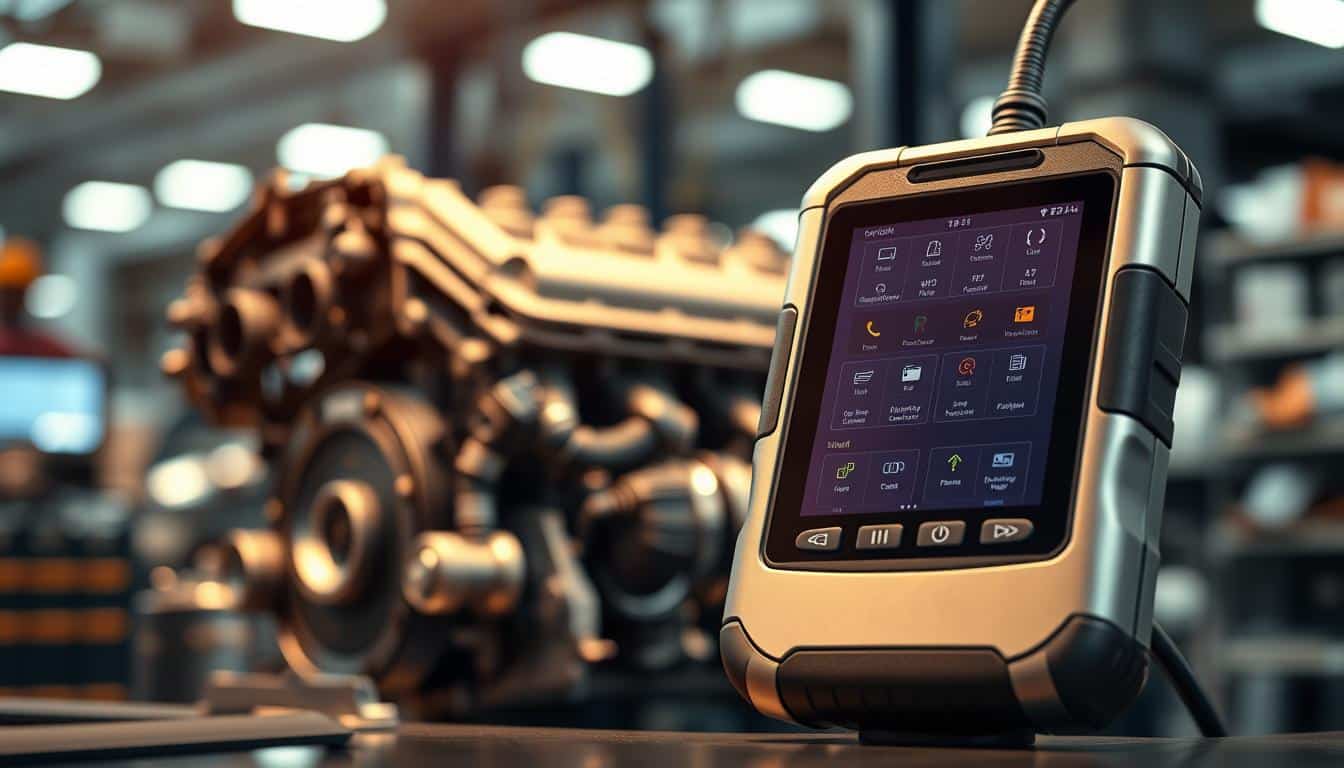 Scanner para motor automotivo - Diagnóstico preciso